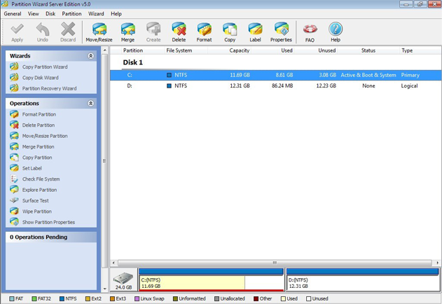 Support Center Of Partition Magic Partition Magic Server 20032008